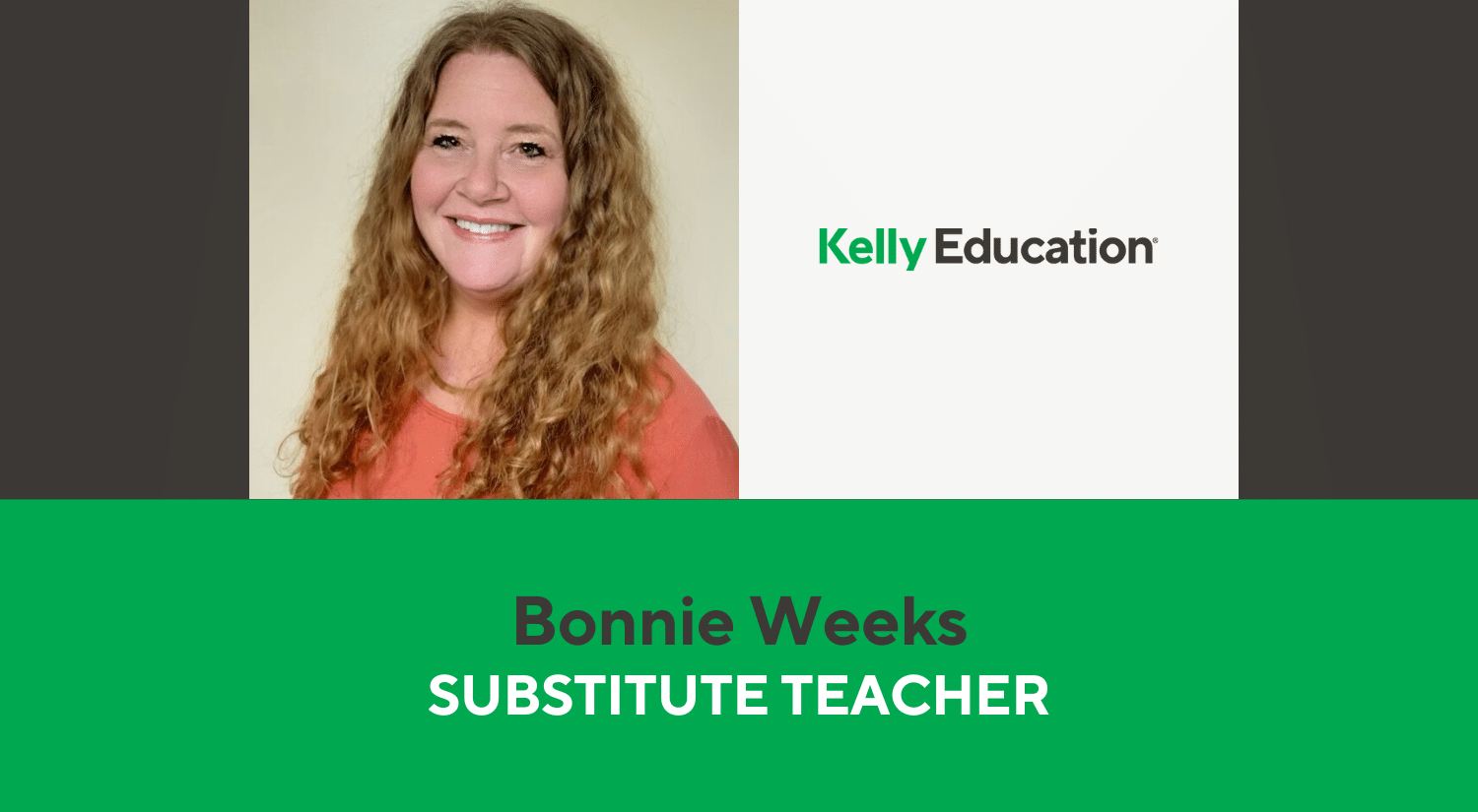 Histoire d'une enseignante suppléante : Bonnie Weeks