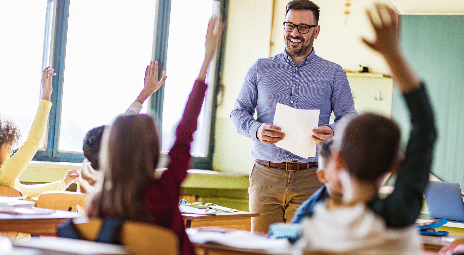 Try new assignments as a substitute teacher.