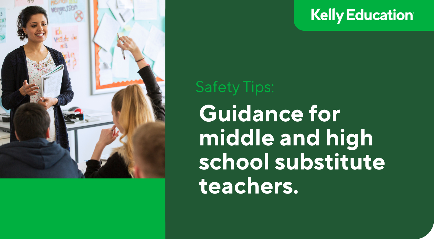 Common school safety concerns for substitute teachers – middle & high ...